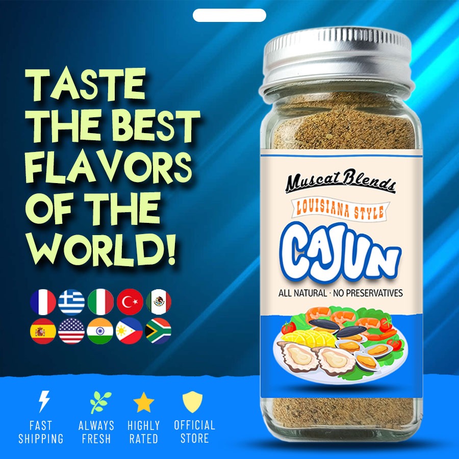 LOUISIANA CAJUN SEASONING BLEND 1.94oz (55g) | Shopee Philippines