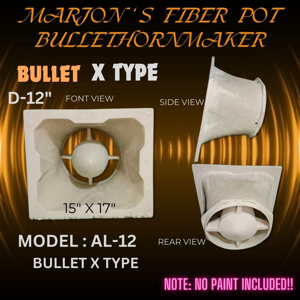 D-12 BULLET X TYPE NEW DESIGN ( BULLET 14x16 size ) | Shopee Philippines