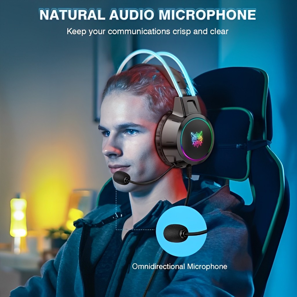 Onikuma X15 PRO Wired Gaming Headset With Mic Noise Cancelling Gaming ...