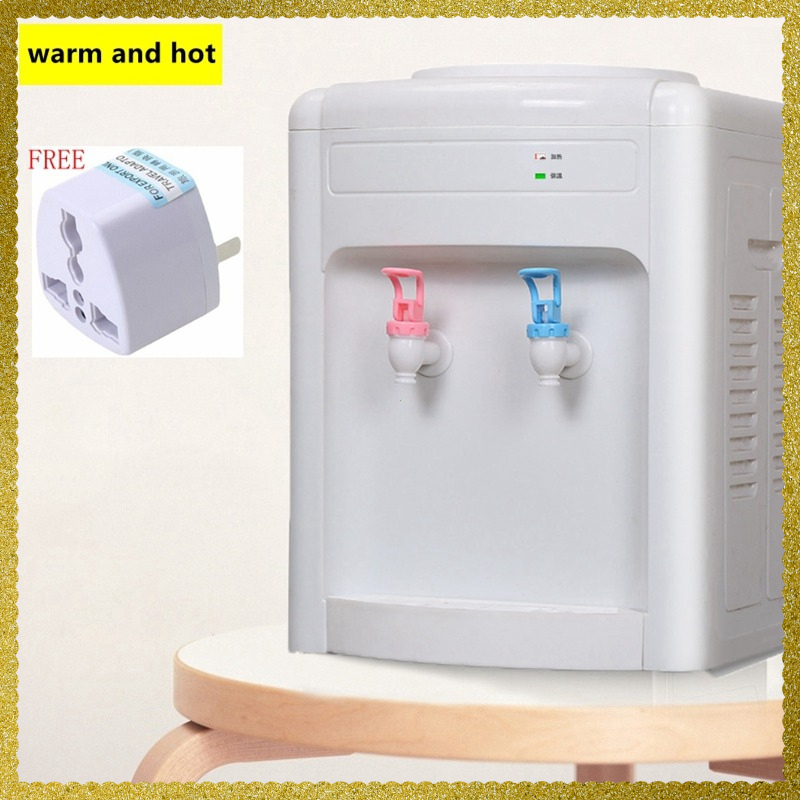 Desktop hot and cold water dispenser student dormitory small water ...