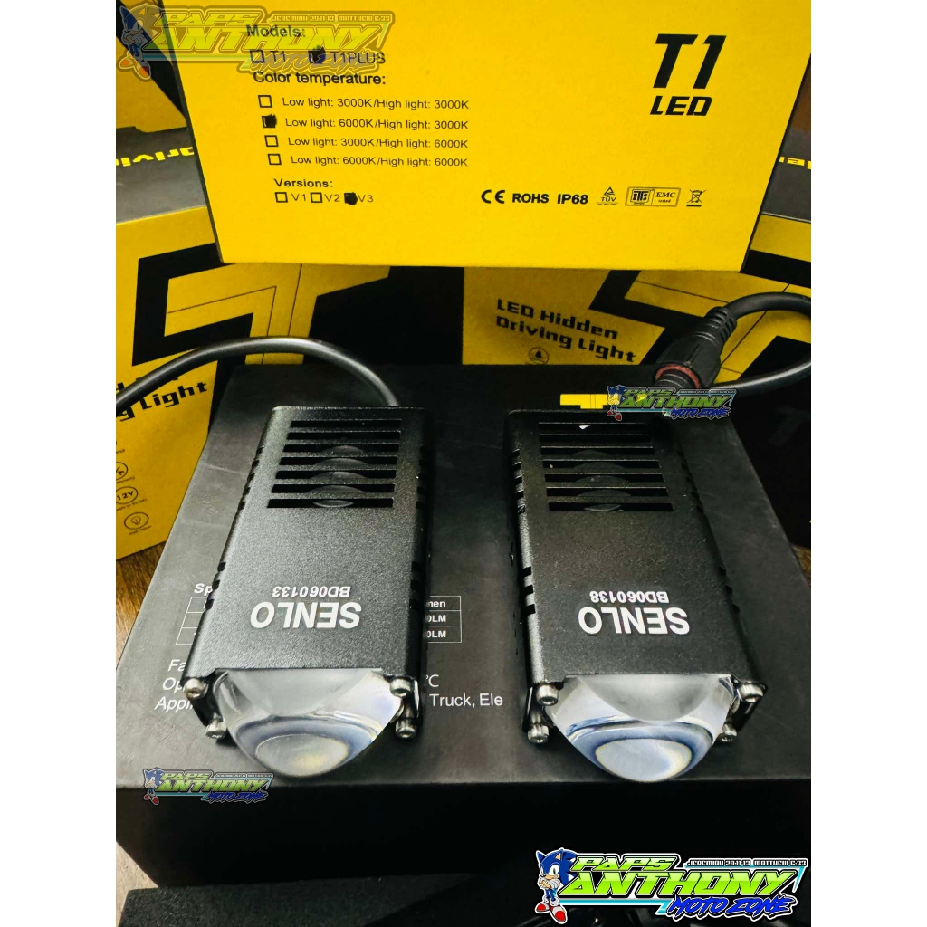 Senlo T1 Plus v3 MDL 5000Lumens Mini Driving Light 1 Year Warranty ...