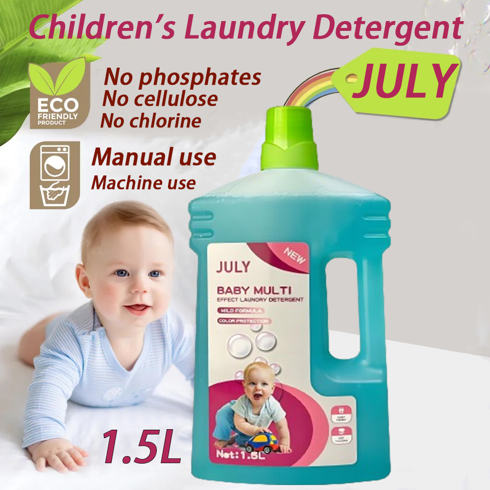Baby Strong Liquid Laundry Detergent 1.5kg All In One Laundry Detergent Fabric Softener | Shopee ...
