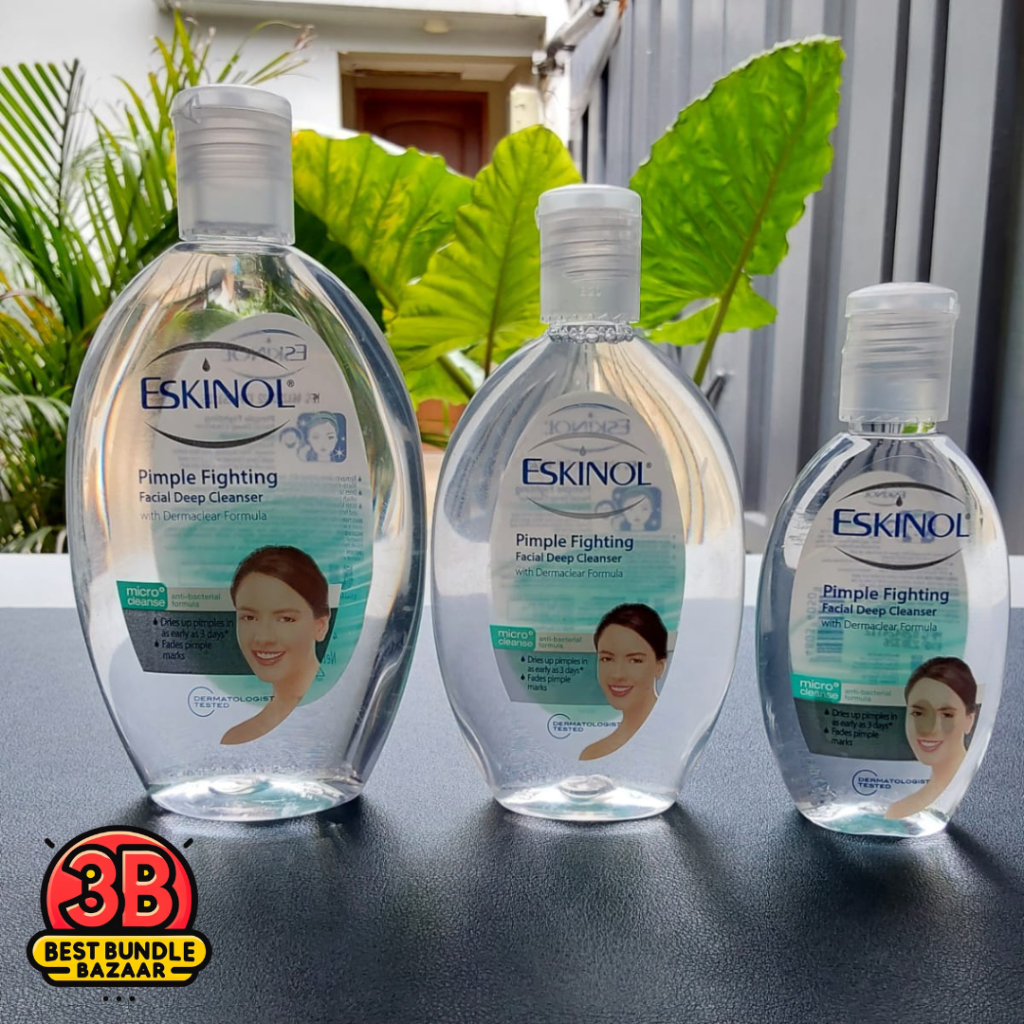 ESKINOL PIMPLE FIGHTING FACIAL DEEP CLEANSER - Available in 75ml, 135ml ...
