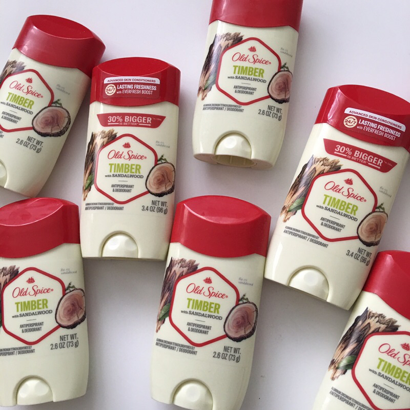 Old Spice Timber with Sandalwood Anti-Perspirant & Deodorant | Shopee ...