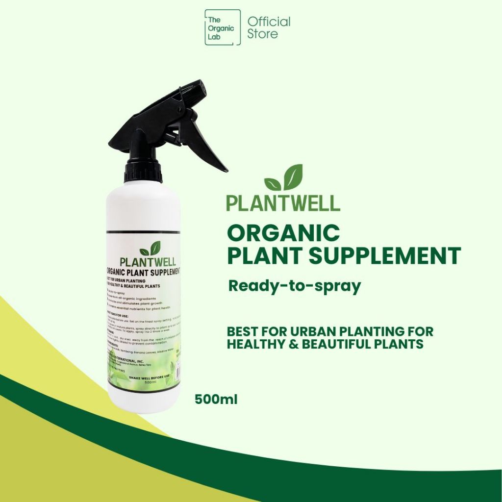 PLANTWELL Organic Plant Supplement 500ml for Healthy & Beautiful Plants ...