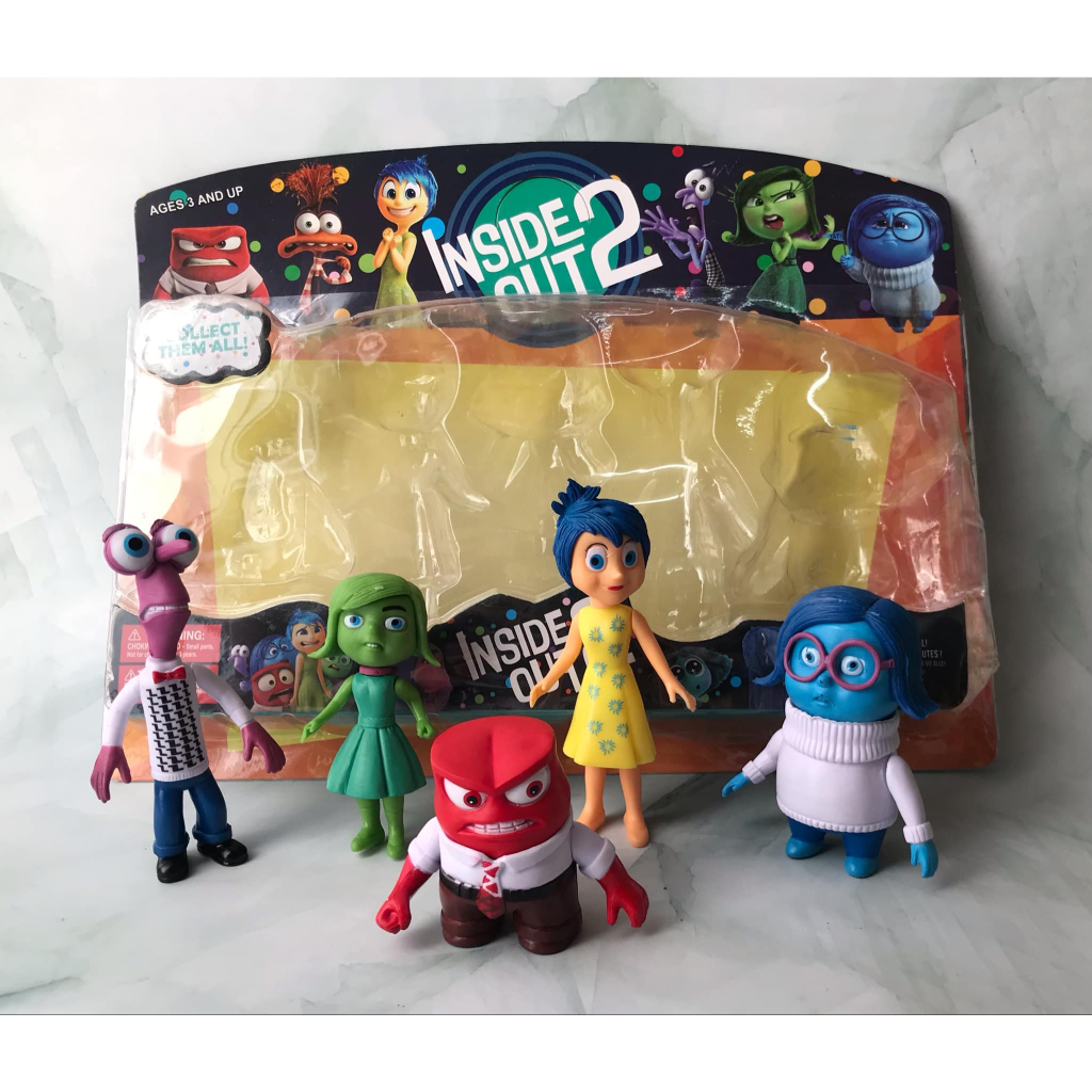 TYK 5pcs inside out figure toys set | Shopee Philippines