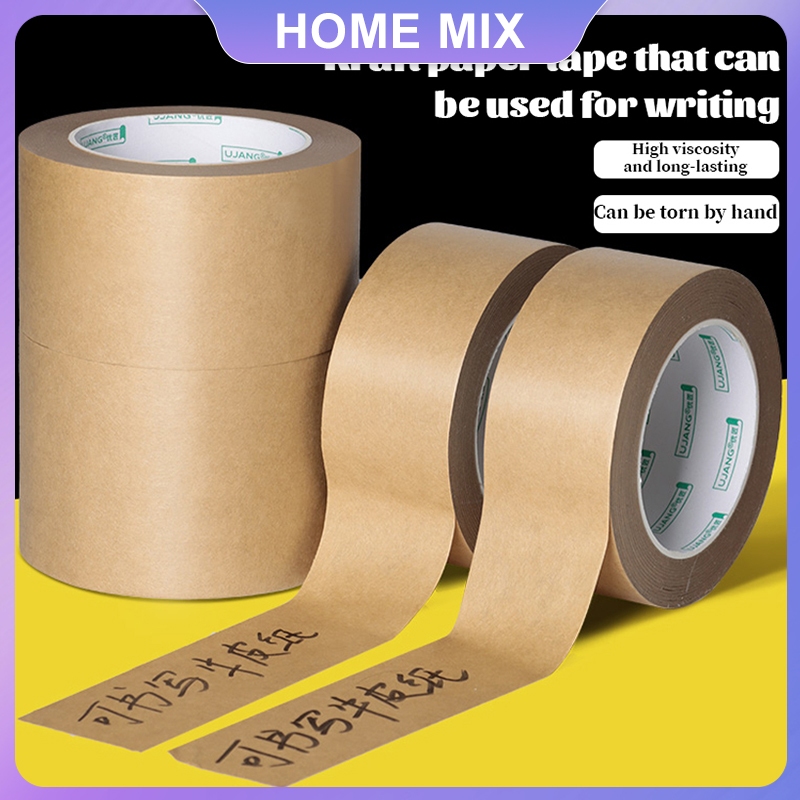 30 Meters Paper Tape Kraft Tape Writable Adhesive Tape Kraft Matte ...