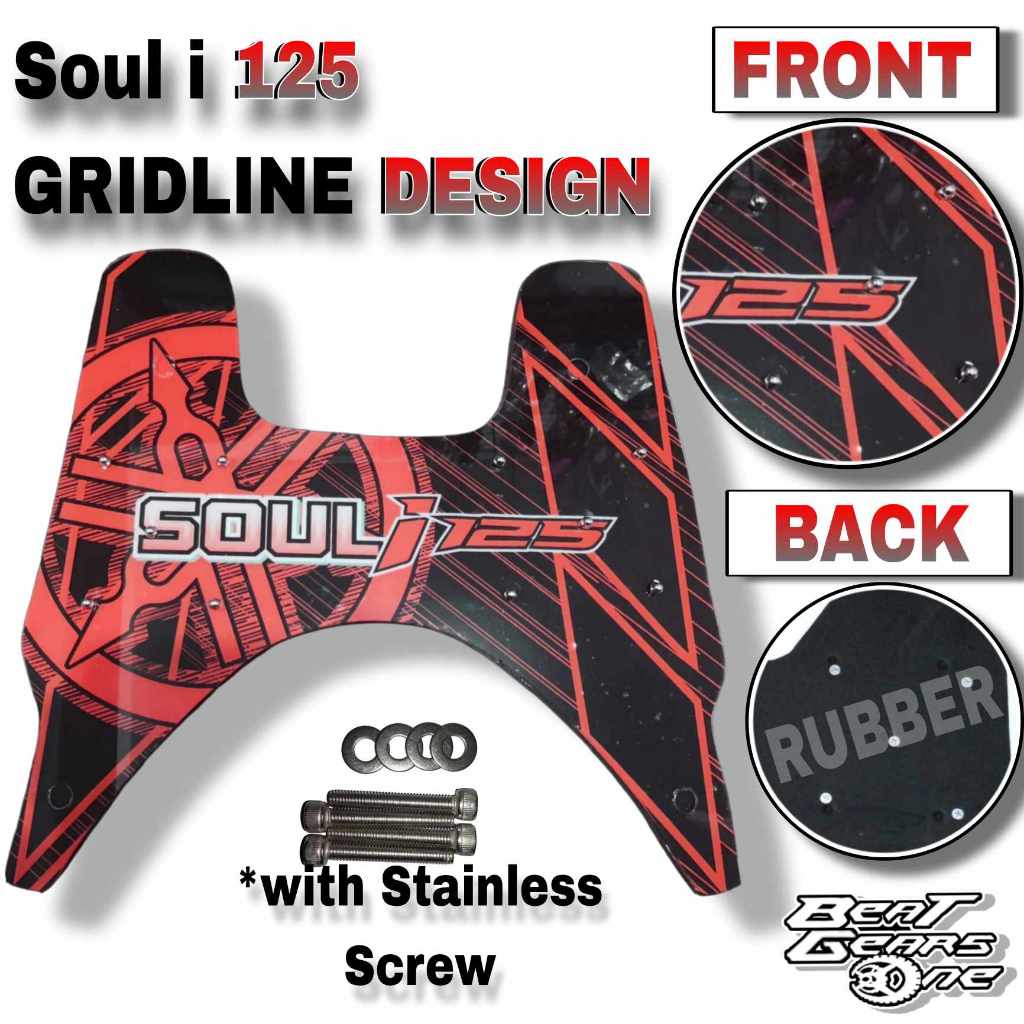 Yamaha Mio Soul i 125 Matting MSI / Soul 125 gridline design fiber 2024 ...