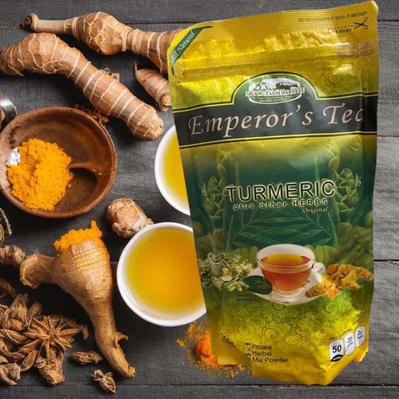 Turmeric Tea Emperor's Tea 15 in 1 (350 grams pouch) | Shopee Philippines