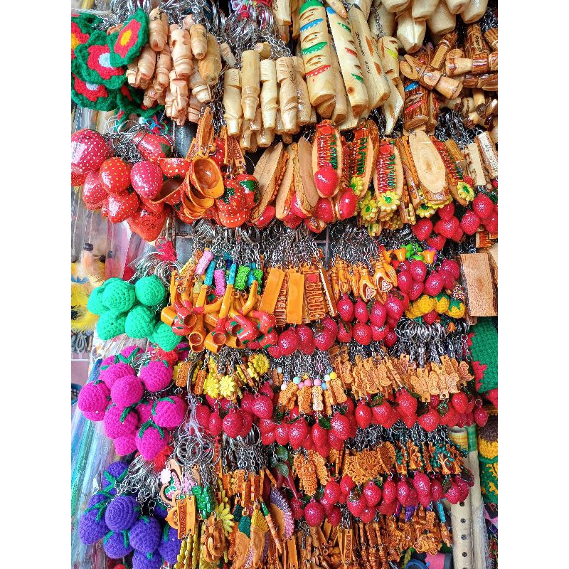 13 pcs baguio assorted key chains | Shopee Philippines