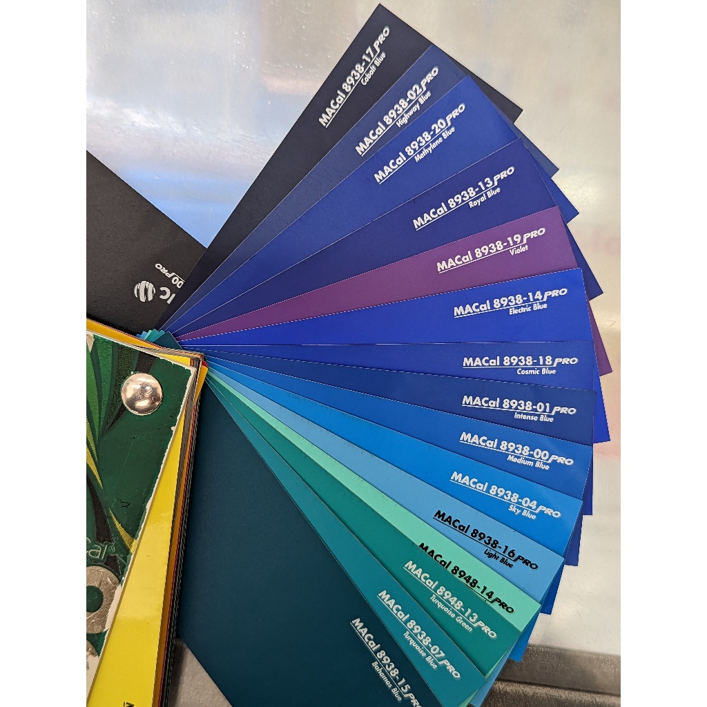 Mactac McCal pro premium matte vinyl sticker made in taiwan (please ...