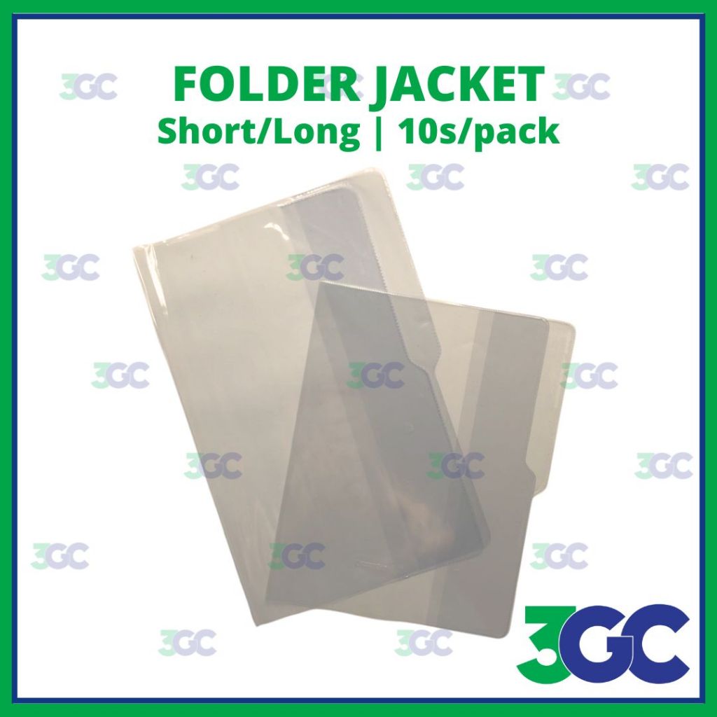Transparent Jacket Folders - Short & Long - 10-Piece Bundle | Shopee ...