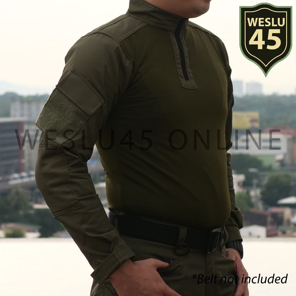 Combat Shirt Tactical Jacket For EMS Police And Military Plain Fatigue ...