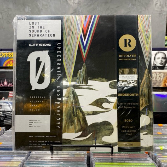 UNDEROATH Lost in the Sound of Separation Observatory White Red ...