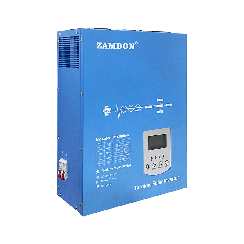 Zamdon Toroidal Off Grid Inverter 48V 3000W with AC input/output MCB ...