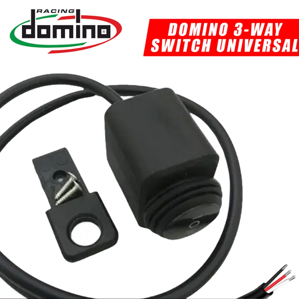 Domino Left&Right Removable 3-Way Switch Side Mirror Mount Heavy Duty ...