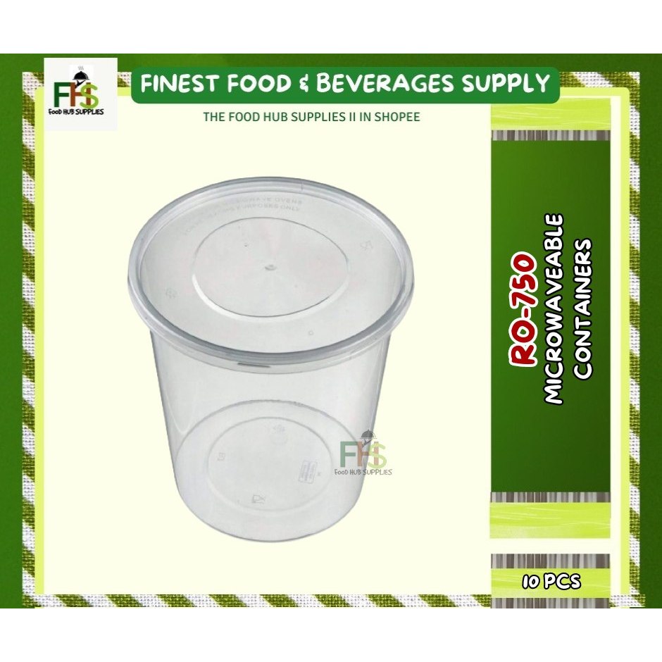 Microwavable Container's 10's - R0-750 | Shopee Philippines