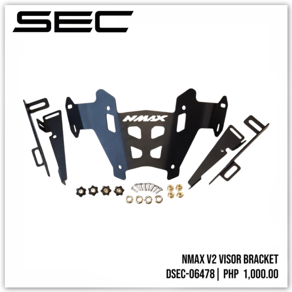 Sec Bracket for Motorcycle NMAX V2 Visor Bracket (DSEC-06478) | Shopee ...
