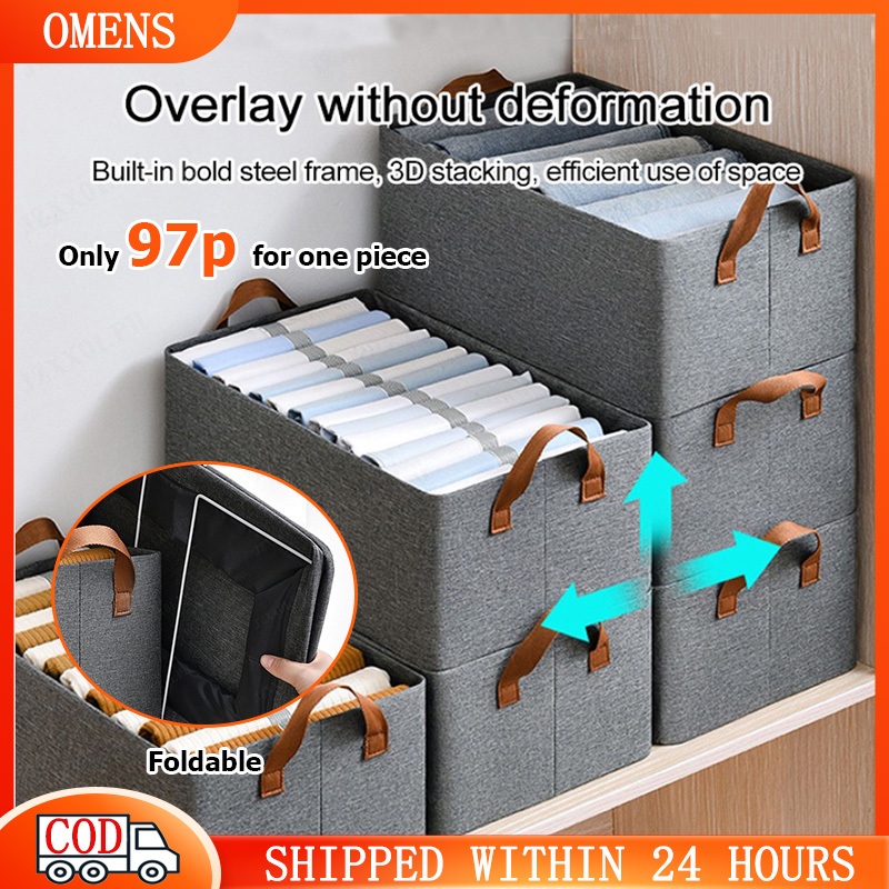 Foldable Storage Organizer For Clothes Storage Bins Baskets with ...