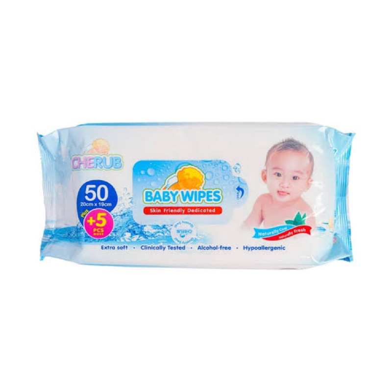 Cherub Scented Unscented Wipes ( 80 And 15Wipes) | Shopee Philippines