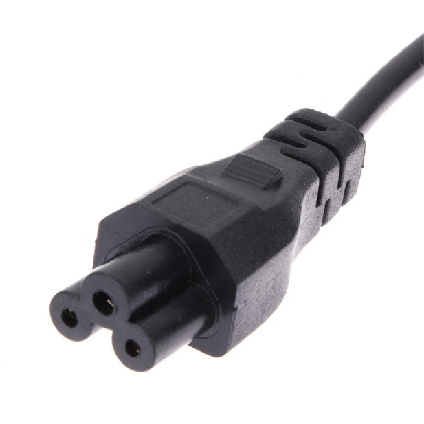 Universal 3 Prong Pin AC Power Cord Cable 3 Pin Prong AC Laptop Charger ...