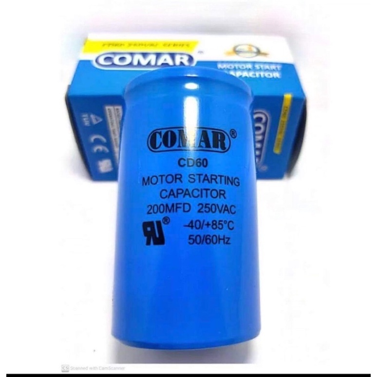 COMAR 250VAC STARTING CAPACITOR | Shopee Philippines