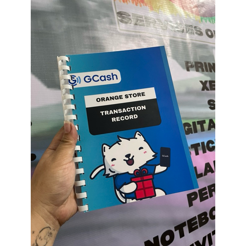 Gcash Customize Notebook with Free laminated Scan to Pay QR CODE ...