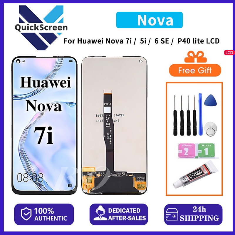 QS Original For Huawei Nova 7i /Nova 5i /Nova 6 SE /P40 lite LCD/Nova 9 ...