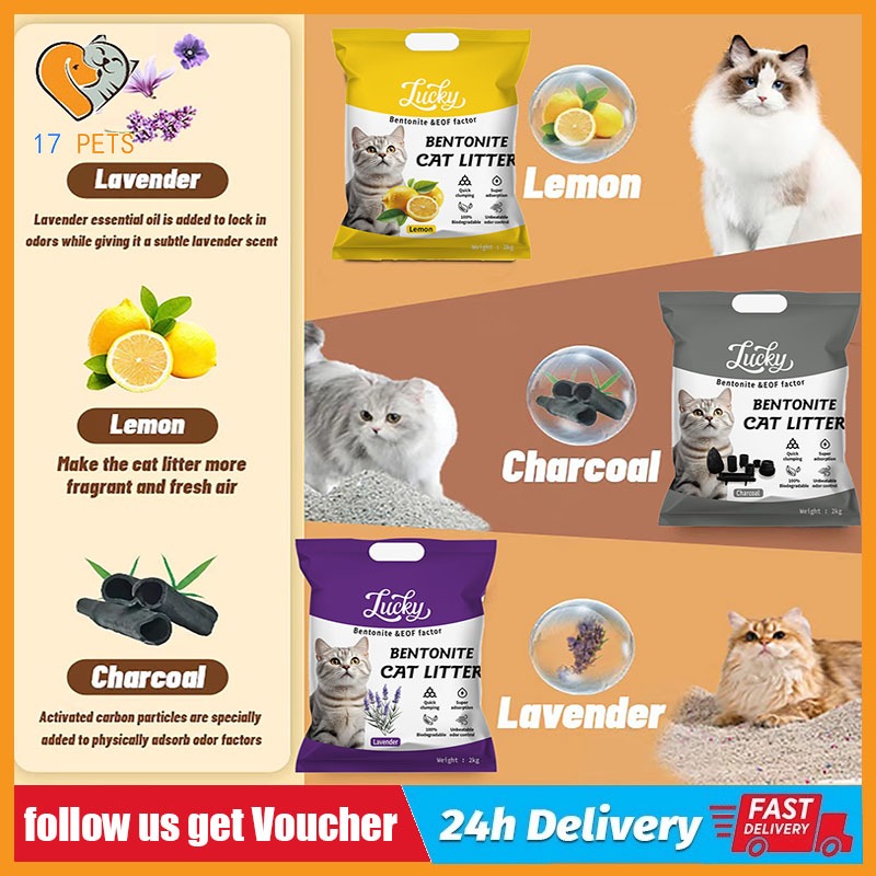 Bentonite Cat Litter Food GradeOdour Control clumping Highly Absorbent ...