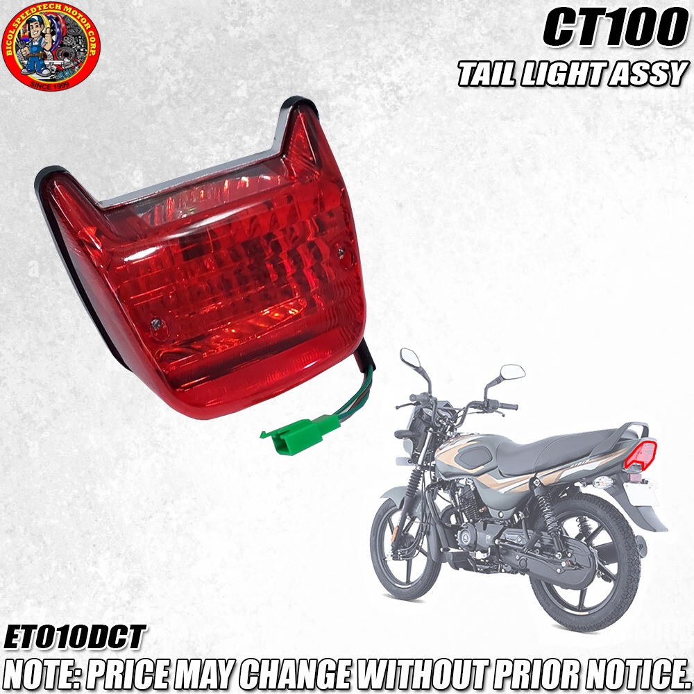 CT100 TAIL LIGHT ASSY (ET010DCT) | Shopee Philippines