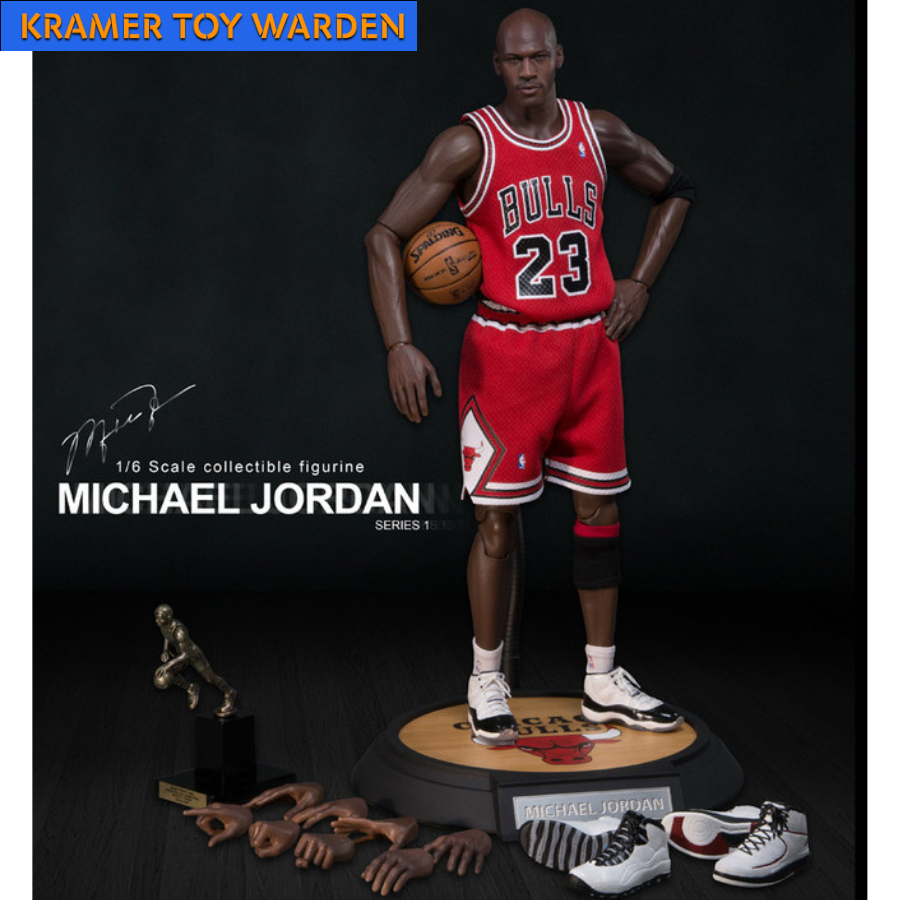 Enterbay RM-1042: NBA - Michael Jordan #23 Series 1 Legend | Shopee Philippines
