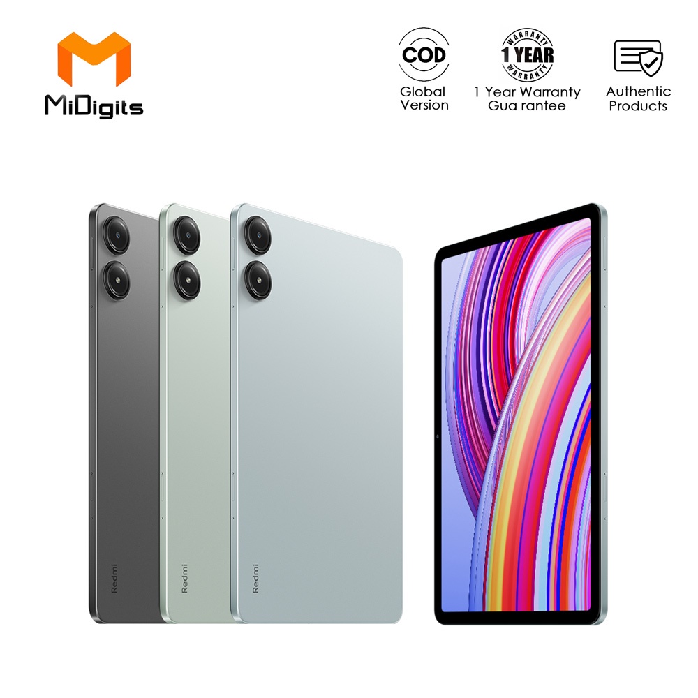 Xiaomi Redmi Pad Pro Tablet 8+128GB/8+256GB 12.1” 120Hz 2.5K LCD ...