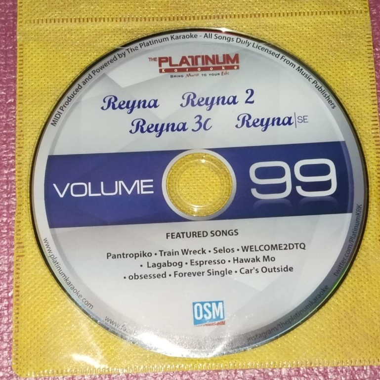 Platinum Reyna 1/2/3c/SE Volume 99 Updated CD | Shopee Philippines