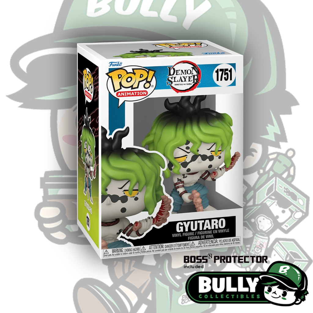 Funko POP! Animation: Demon Slayer - Gyutaro With Blood Sickles 1751 ...