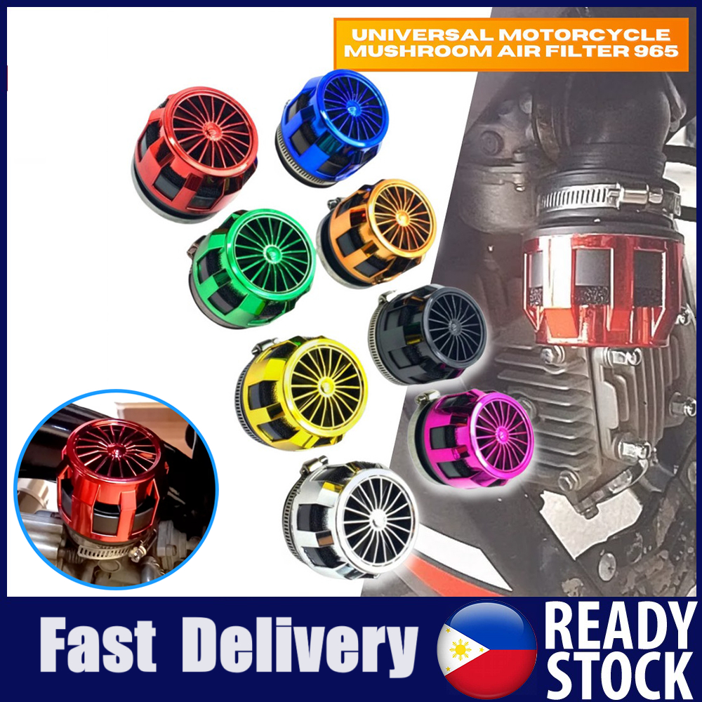 【Local Stock】1 PC Motorcycle New Design Air Filter Cleaner Mushroom ...