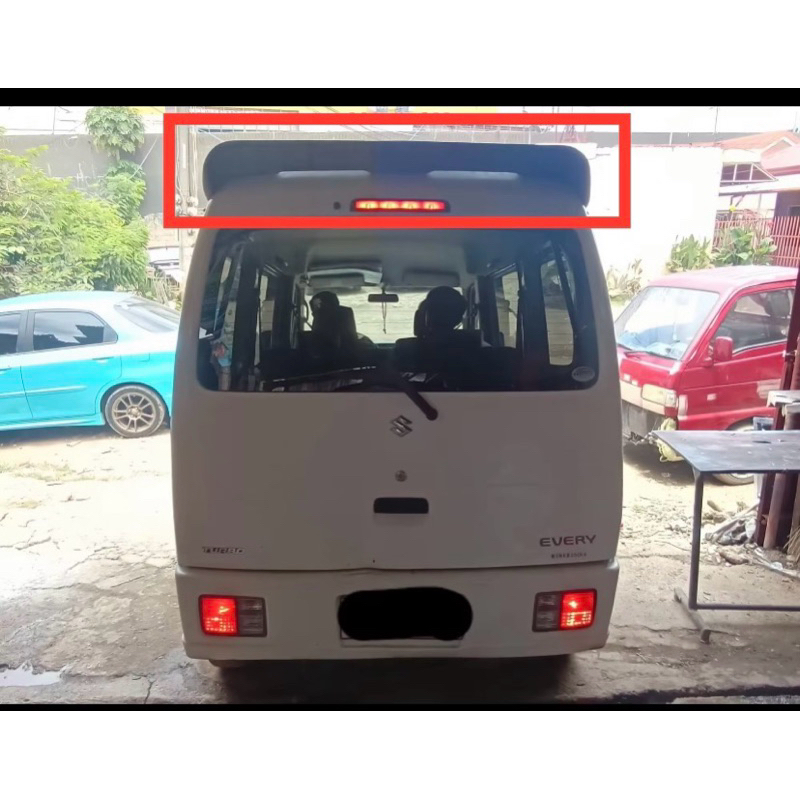 DA64V Multicab Minivan Spoiler Fiberglass | Shopee Philippines