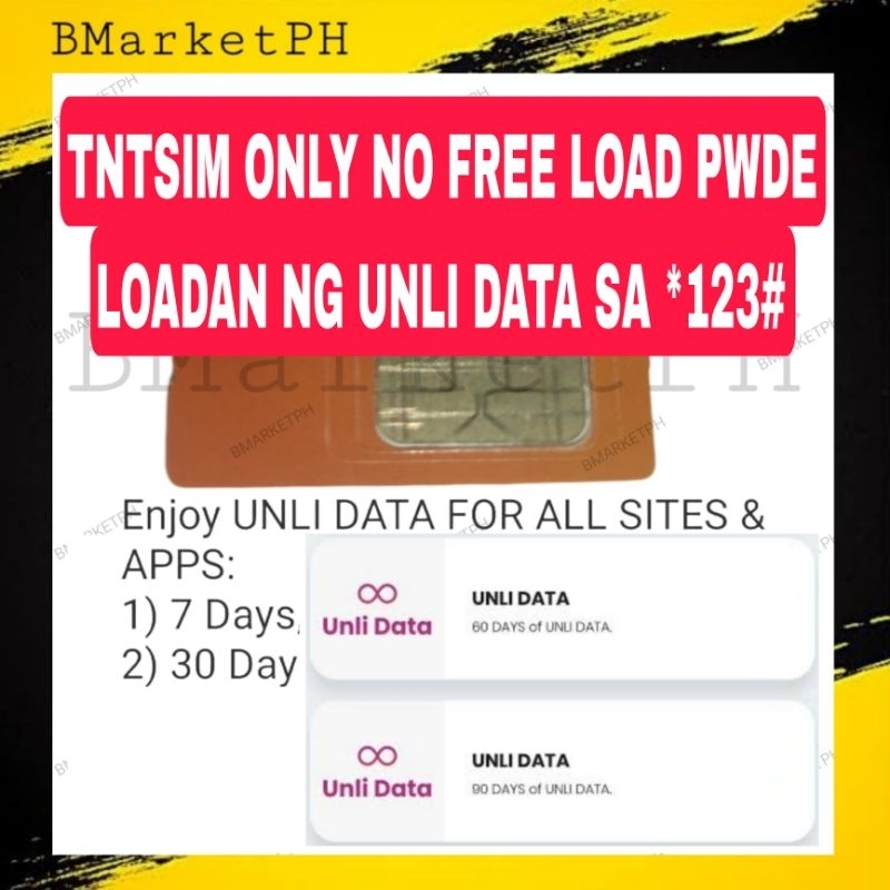 TNT Unli Data Sim *123# ( Fast Delivery ) | Shopee Philippines