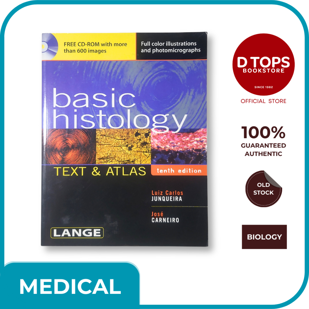BASIC HISTOLOGY TEXT & ATLAS Tenth Edition by L.C. Junqueira, J ...