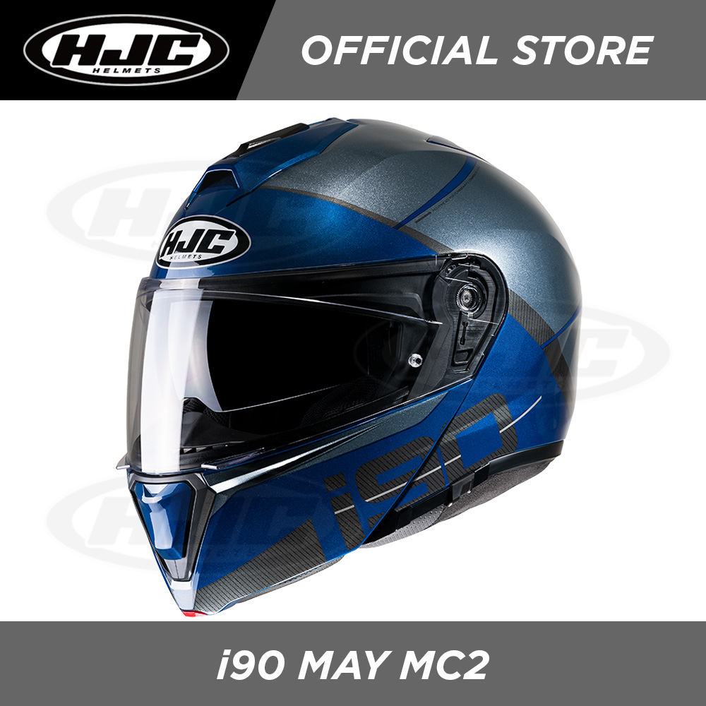 HJC Helmets i90 May MC2 | Shopee Philippines