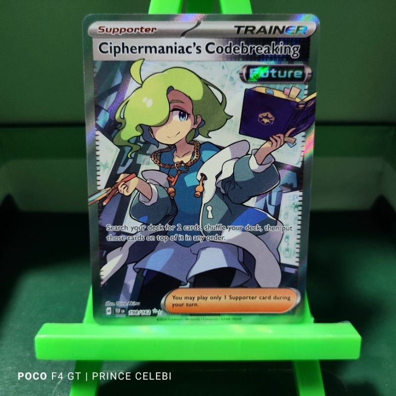 Pokemon TCG - Ciphermaniac's Codebreaking Full Art | Shopee Philippines