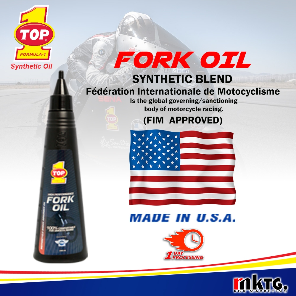 Top1 Synthetic FORK OIL 150ml | Shopee Philippines