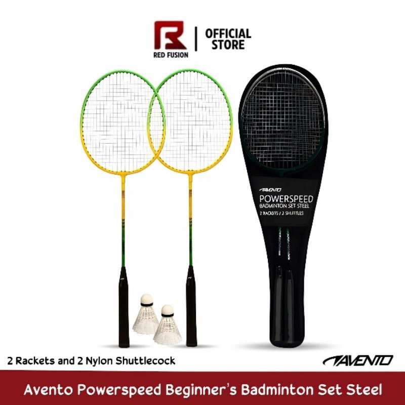 Avento Powerspeed Beginner's Badminton Set Steel | Shopee Philippines