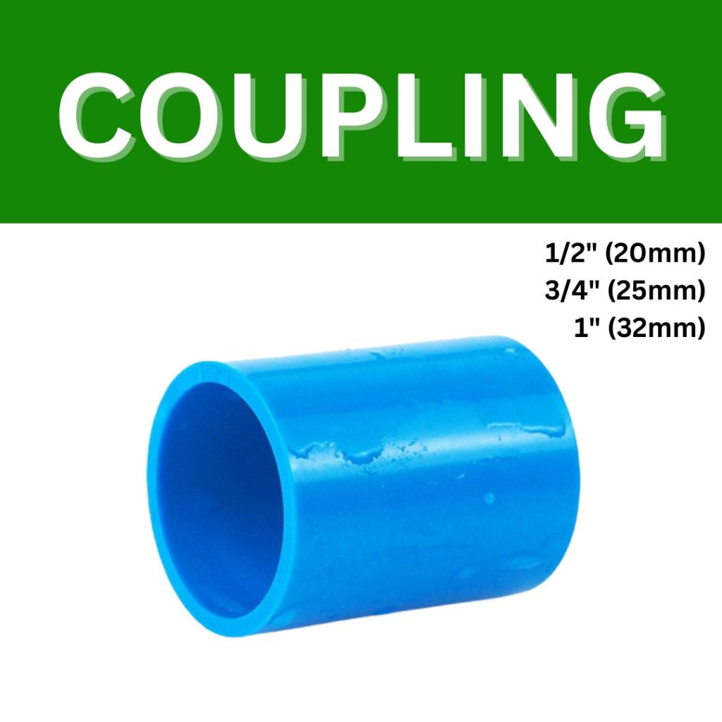 PVC Blue Fittings 1/2, 3/4, and 1 inch Pipe Fitting Polybutylene Pipe ...