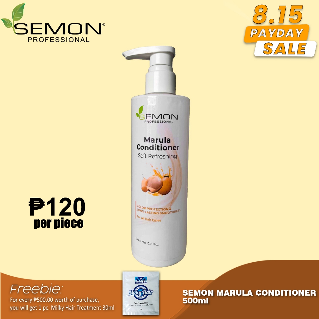 Semon Marula Conditioner 500ml | Shopee Philippines