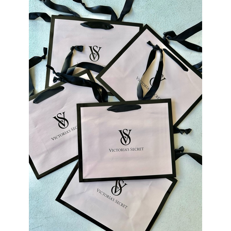 NEW DESIGN - Victoria’s Secret Gift / Paper Bags (Set of 5) | Shopee ...