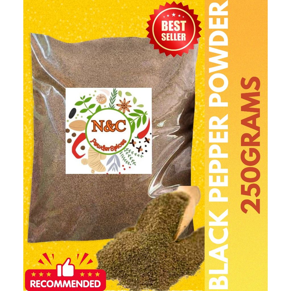 Black Pepper Powder (250grams, 500grams) | Shopee Philippines