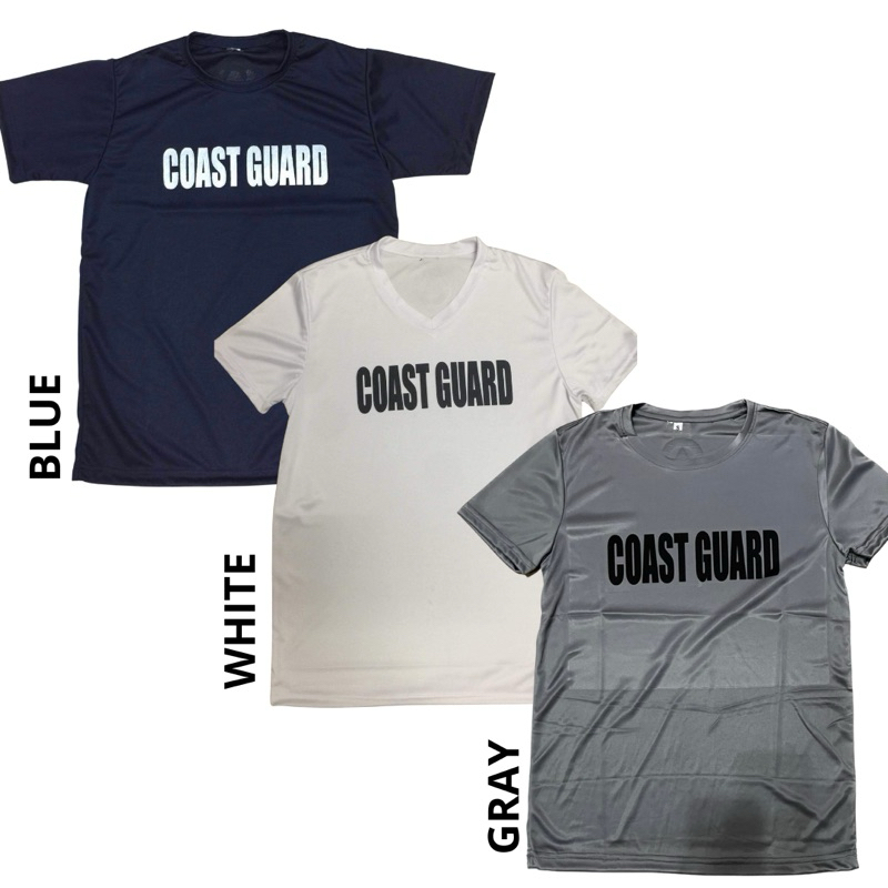 Coast Guard Skivvy Tshirt Drifit | Shopee Philippines
