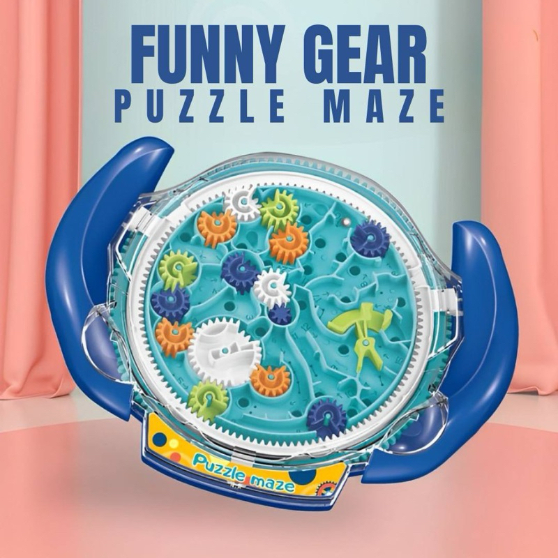 Funny Gear Puzzle Maze Toys Logical Educational Maze Toys Girl Boy ...