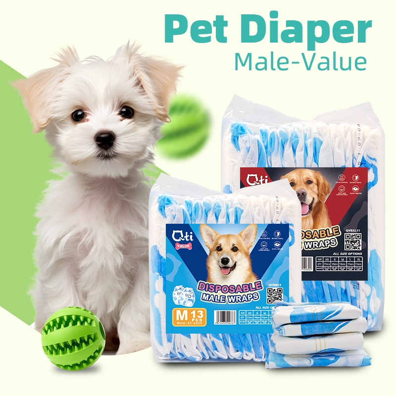 Qti Japan Male Female Pet Dog Diaper 36’s XXS XS S M L XL Puppies&Cats ...