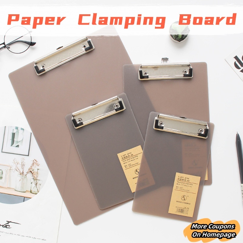 PP File Folder Board Paper Clamping Board Clamping Pad Board Writing ...
